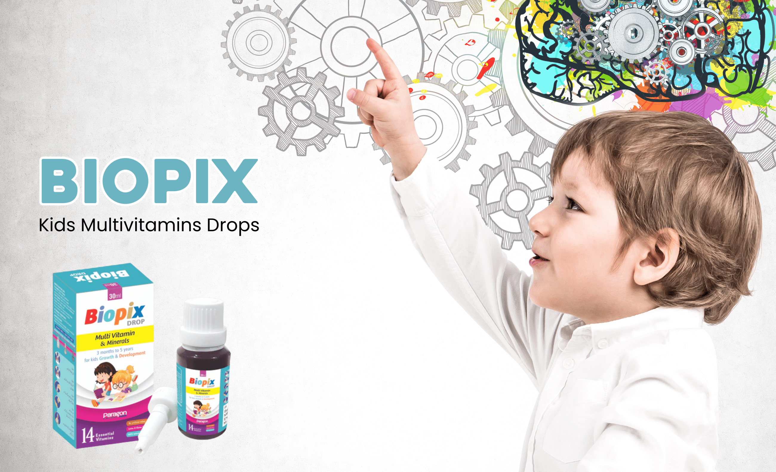 BIOPIX Kids Multivitamin Drops – Organic Growth & Immunity Support ...