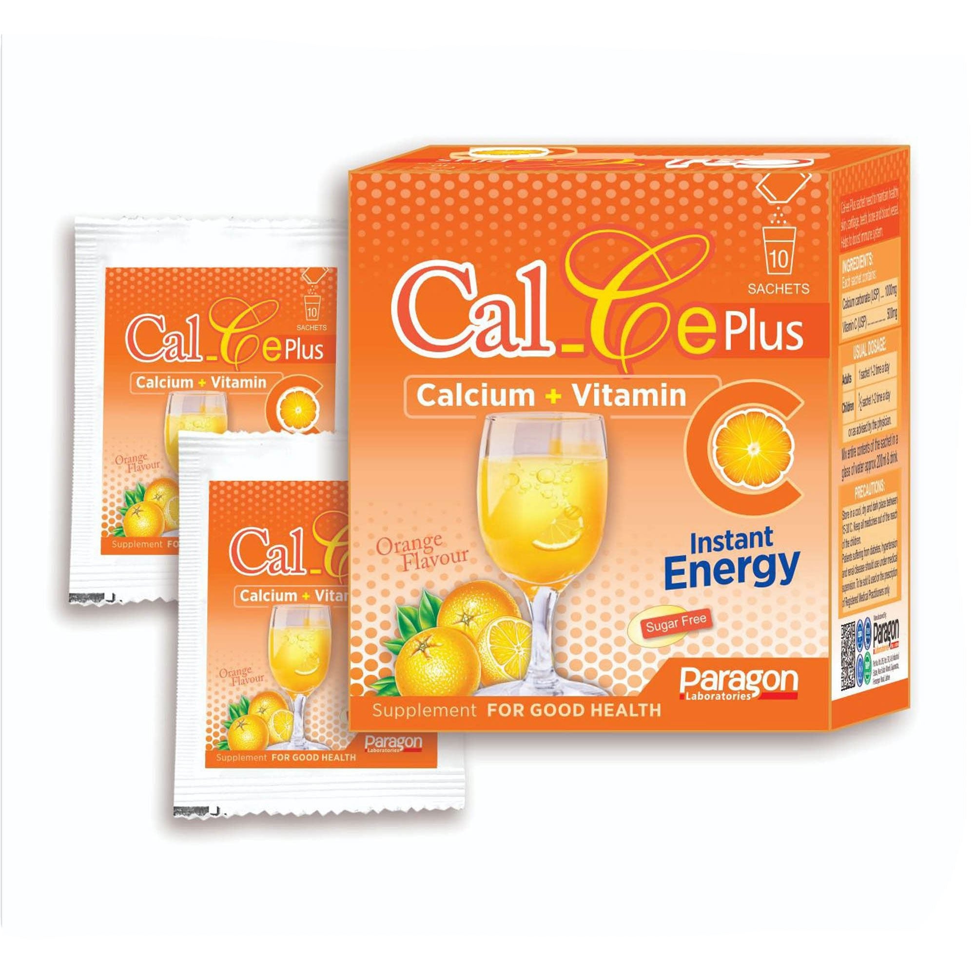 Cal EE Plus – Calcium & Vitamin C Sachet for Strong Bones & Immunity ...